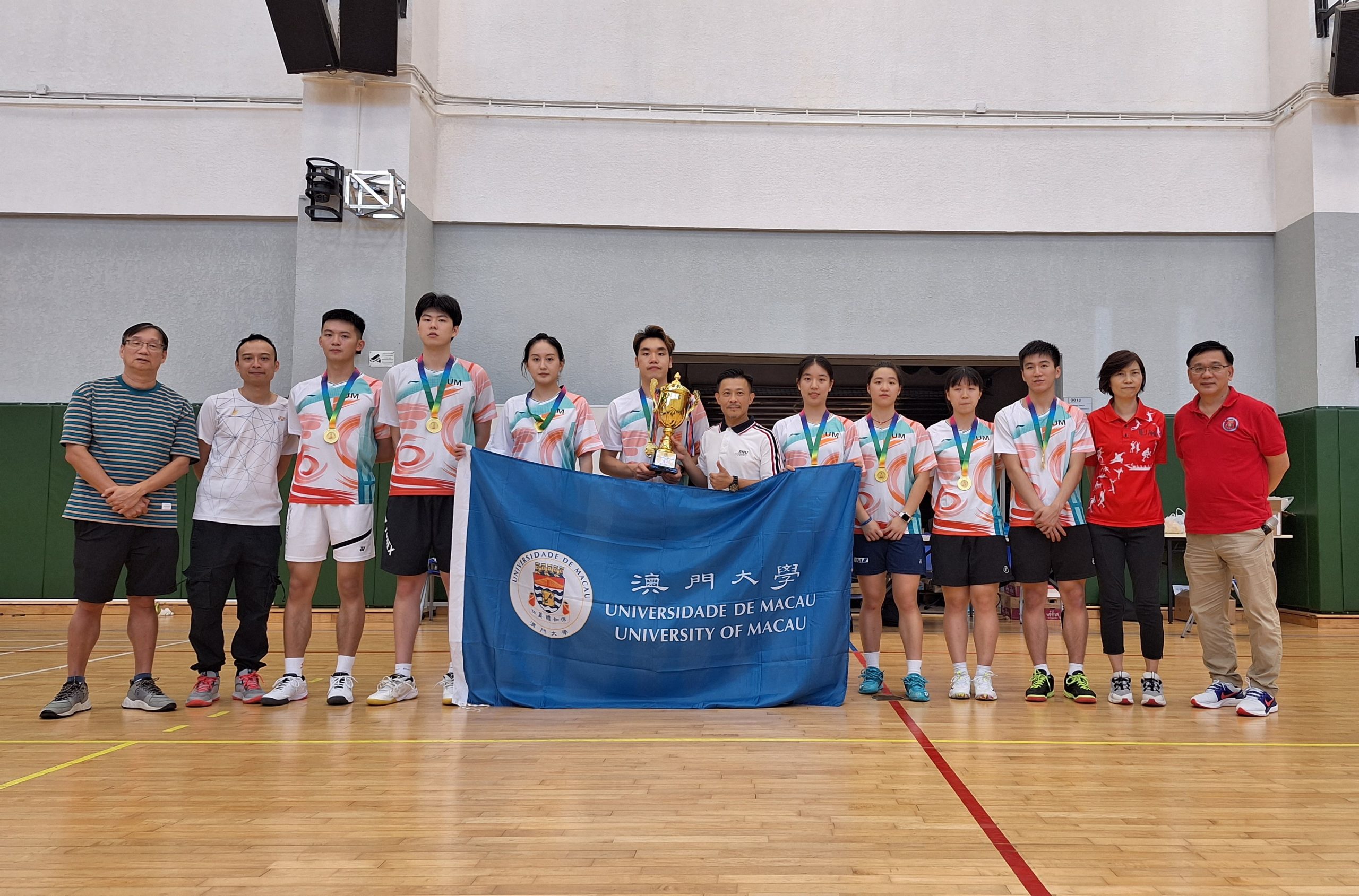 【Sports Team】UM Badminton Team won the Championship at “AAAUM’s Silver ...